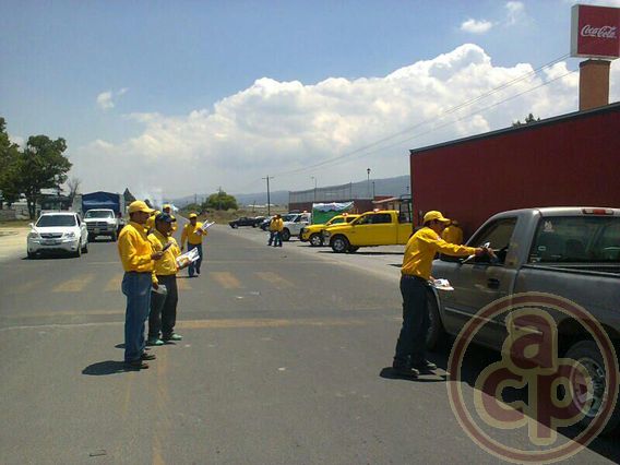 Brigada de CONAFOR brinda este jueves orientación a paseantes en puntos ...