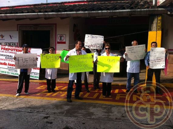Empleados del Hospital General de Coatepec exigen destitución de su ...
