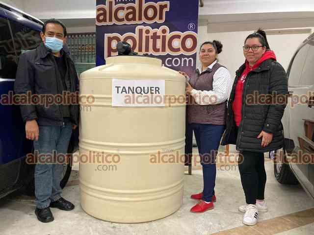 AlCalorPolítico y TANQUER donan tinaco a Primaria de Ixhuacán de los ...