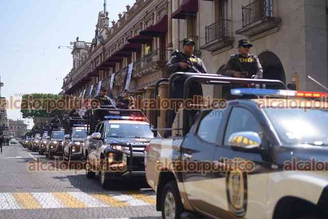 Muestran nuevas patrullas del IPAX en el centro de Xalapa - Galería - alcalorpolitico.com