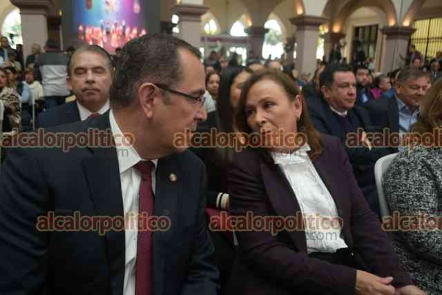 Llegan Gobernador y Rocío Nahle a informe de Ricardo Ahued - Galería - alcalorpolitico.com