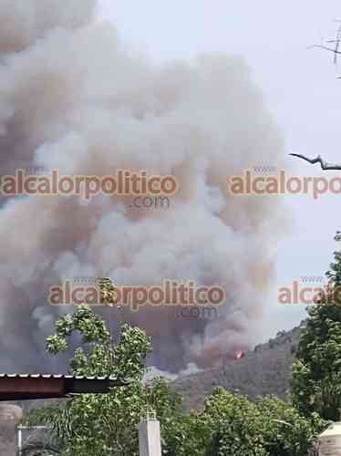 Humo por incendios forestales, en Maltrata - Al Calor Político