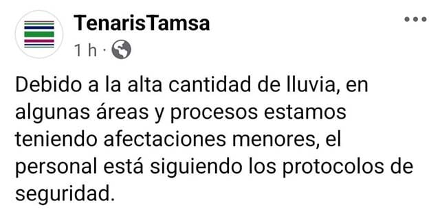 También se inundó TAMSA, en Veracruz; lluvia se filtró por el techo ...