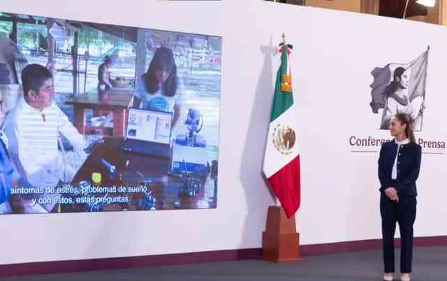 Destacan en “la mañanera” a Ángela Elena, la mejor estudiante del mundo ...