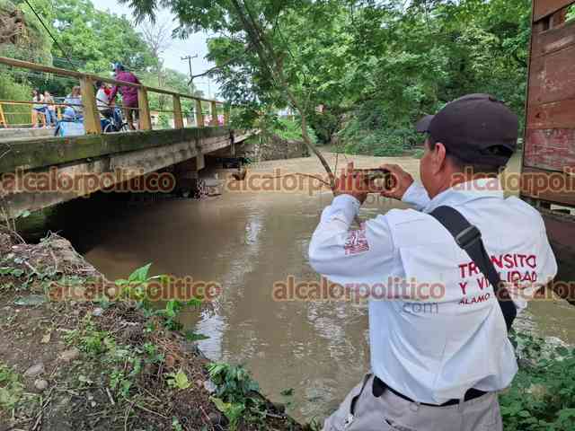 A la baja, cauces del río, canales y arroyos, en Álamo - Al Calor Político