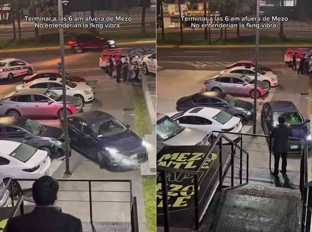 Causó destrozos con su auto… y el bar “Mezontle” se lo celebró ...