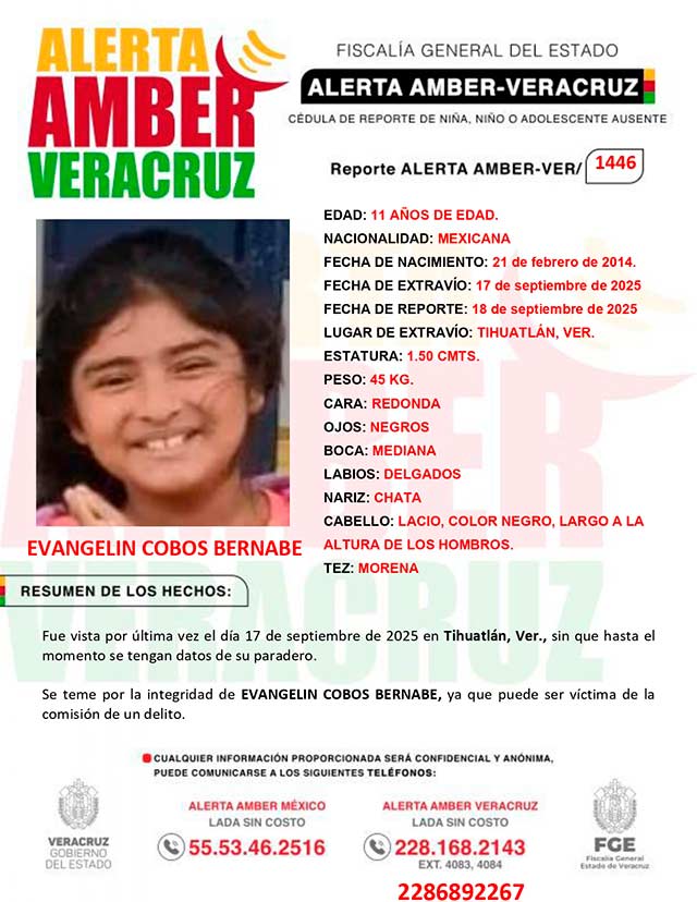 Activación de Alerta Amber - Al Calor Político