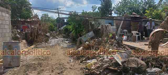 Suman 27 mil damnificados y 10 mil hogares afectados, tan sólo en Álamo ...