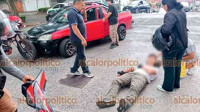 Camioneta le pegó a motociclista en avenida Américas, en Xalapa - Al ...