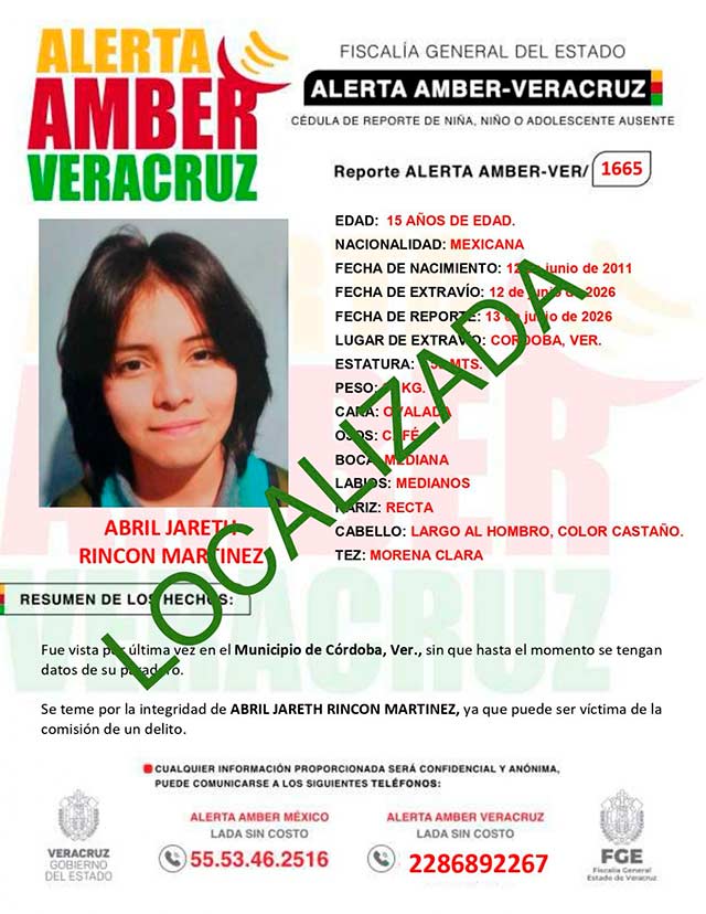 Desactivación de Alertas Amber 1665, 1667 y 1640 - Al Calor Político